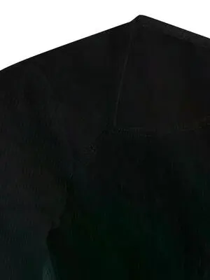 MAISON MARGIELA Cotton Ribbed Cut-out T-shirt