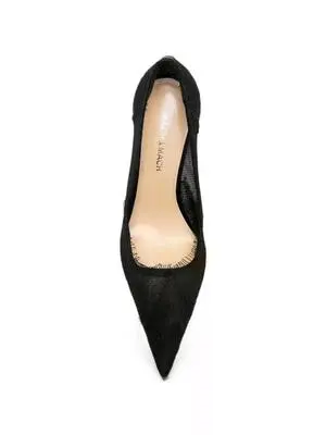 Mach & Mach Devon Lace Heeled Pumps