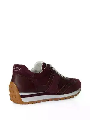 Ralph Lauren Color-blocked Lace-up Sneakers - Red