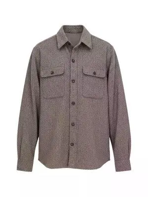 Isaia Button-flap Pocket Shirt