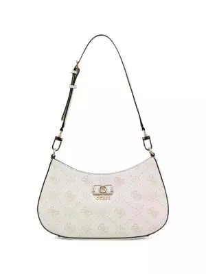Guess Monogram-print Logo-plaque Tote Bag