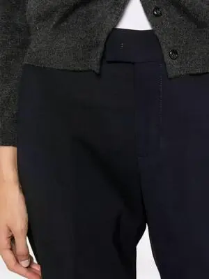 BERWICH Cropped Turn-up Trousers