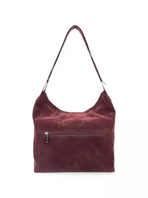 LANCASTER Suédine Kba Suede-effect Tote Bag - Red