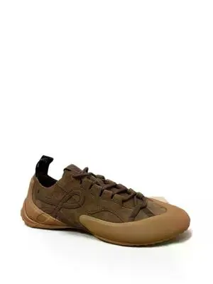 Loewe Grip Lace-up Suede Sneakers