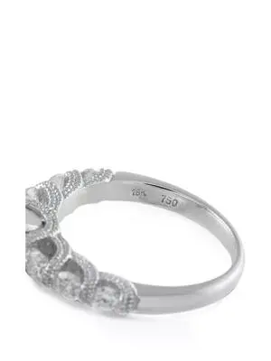 LB EXCLUSIVE 18k White Gold Diamond Ring