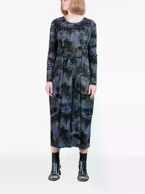 Henrik Vibskov Mushroom Tapestry Print Dress - Black