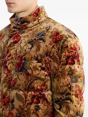 Etro Floral-print Velvet Jacket