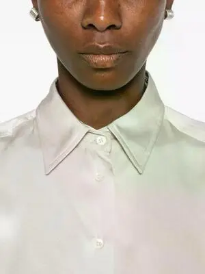 Brunello Cucinelli Batwing-sleeve Silk Shirt