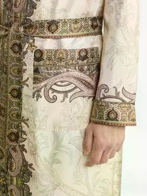 Etro Pegaso Paisley-print Coat