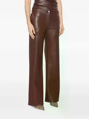Patrizia Pepe Faux-leather Palazzo Pants