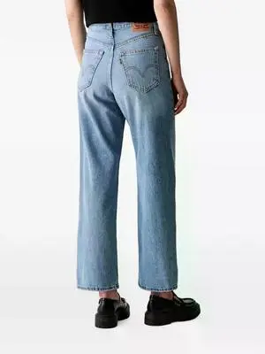 LEVI'S Logo-patch Straight-leg Jeans