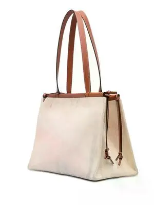 Loewe 2020 Large Canvas Cushion Tote Bag