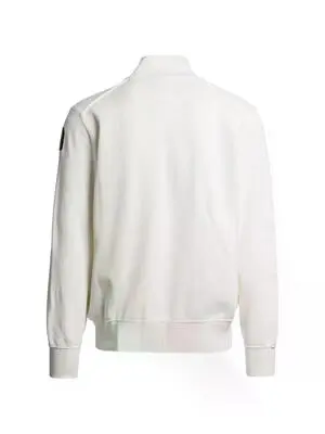PARAJUMPERS Basic Scoe Half-zip Sweater - White