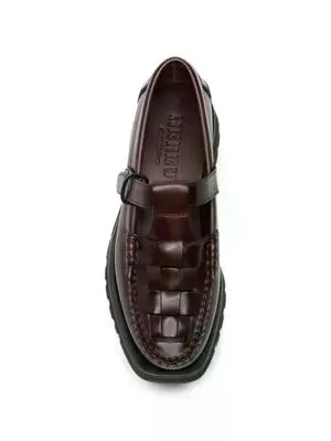 Hereu Woven Buckle-fastening Loafers