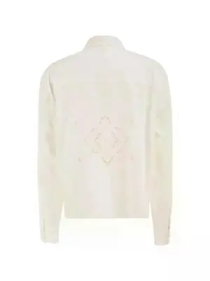 Max Mara Broderie Anglaise Embroidered Shirt