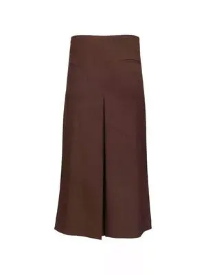 AL DUCA D’AOSTA 1902 Long Pleated Skirt
