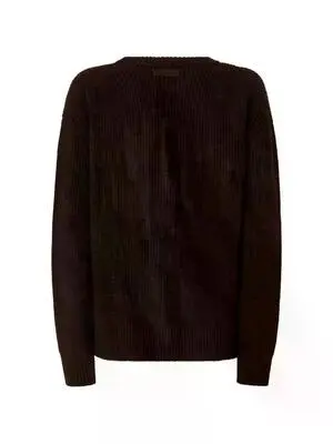 Pinko Ribbed-knit Wool Sweater