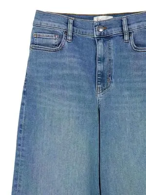 FRAME Le Slim Wide-leg Jeans