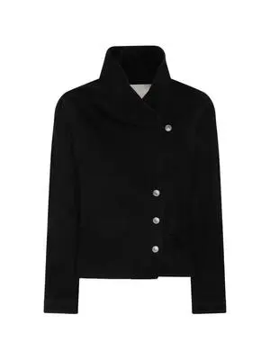 MARANT ETOILE Asymmetric-fastening Denim Jacket