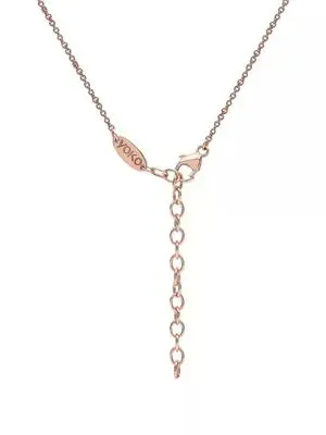 Yoko London 18k Rose Gold Pearl And Diamond Necklace