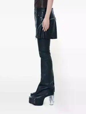 Rick Owens Bolan Banana Zip-detail Mini Skirt