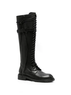 ANN DEMEULEMEESTER Knee-high Lace-up Boots