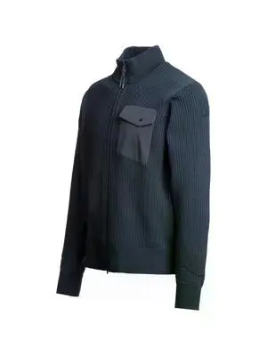 PARAJUMPERS Ribbed Cardigan With High Neck