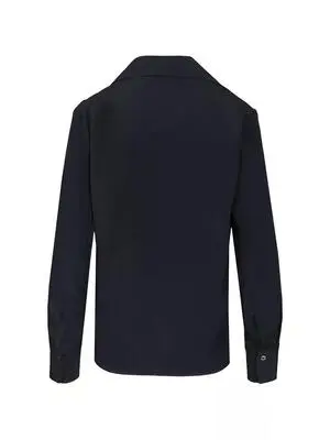 AL DUCA D’AOSTA 1902 V-neck Silk Blouse