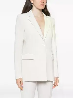 Patrizia Pepe Zip-cuff Single-breasted Blazer