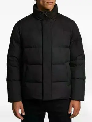 Saint Laurent High Collar Puffer Jacket
