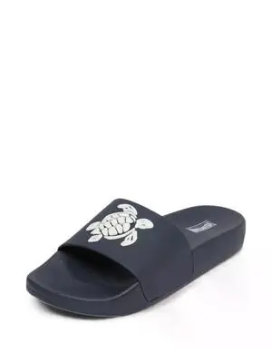 Vilebrequin Turtle-patch Slides - Blue