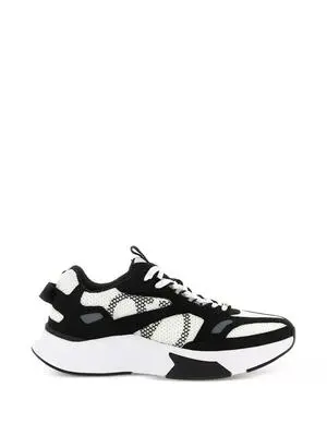 Valentino Garavani Demivee Vlogo Signature Mesh Sneakers - Black