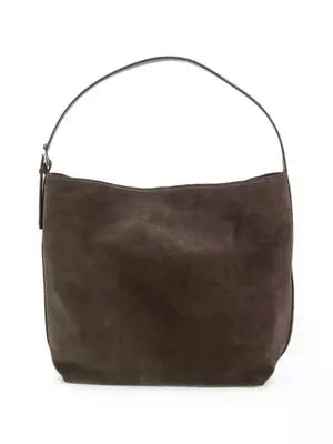 Liviana Conti Suede Shoulder Bag - Brown