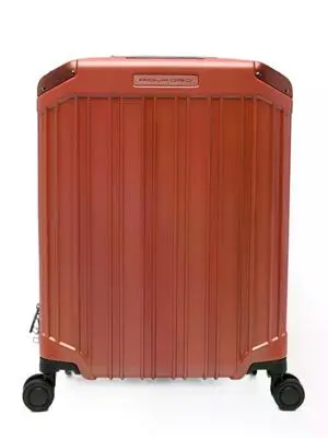 PIQUADRO Logo-detail Suitcase - Orange