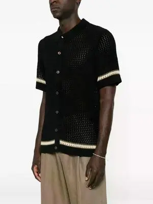 CHE Crochet Short-sleeve Shirt