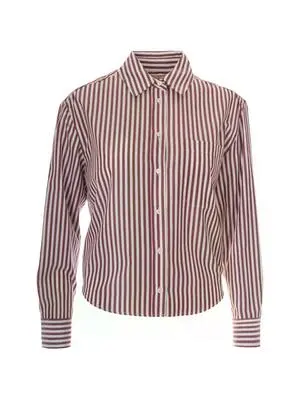 Max Mara Vertical Stripe Cotton Shirt
