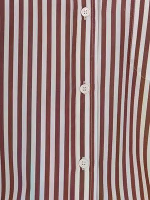 Max Mara Vertical Stripe Cotton Shirt