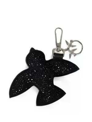 Pinko Love Birds Crystal-embellished Keyring