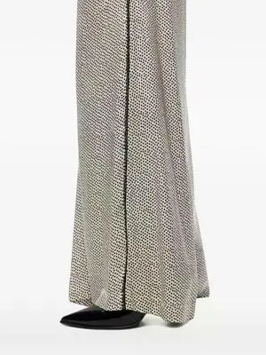 Pinko Polka Dot Drawstring Palazzo Pants
