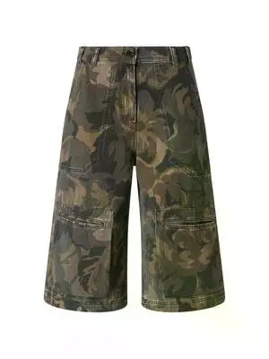 Pinko Floral-print Cargo Pants
