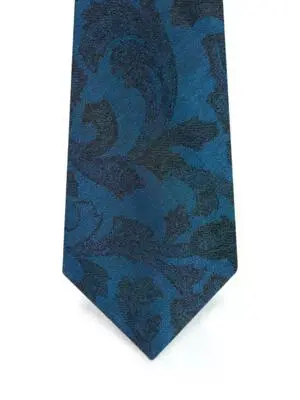 Etro Floral Paisley Jacquard Neck Tie