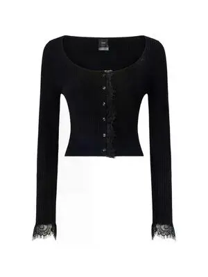 Pinko Round Neck Cardigans For Women