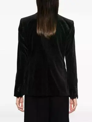 TOM FORD Polka-dot Velvet Blazer