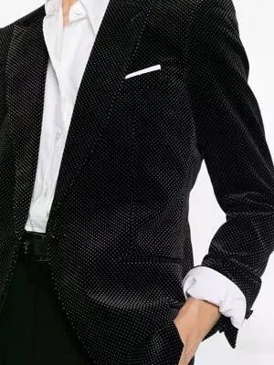 TOM FORD Polka-dot Velvet Blazer