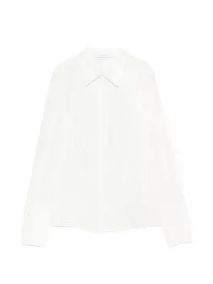 Patrizia Pepe Jacquard-patterned Poplin Shirt
