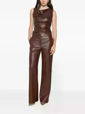 Patrizia Pepe Draped Coated Top