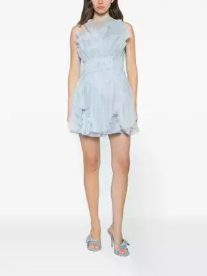 Aje Nisha Ruffled One-shoulder Mini Dress