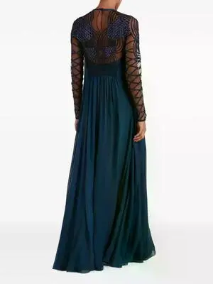 TEMPERLEY LONDON Imogen Beaded Maxi Dress