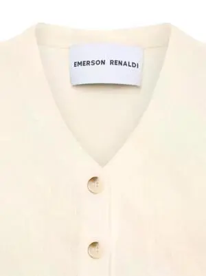 EMERSON RENALDI Button-up V-neck Vest