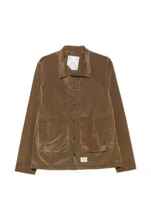RANRA Crinkled Shirt - Brown